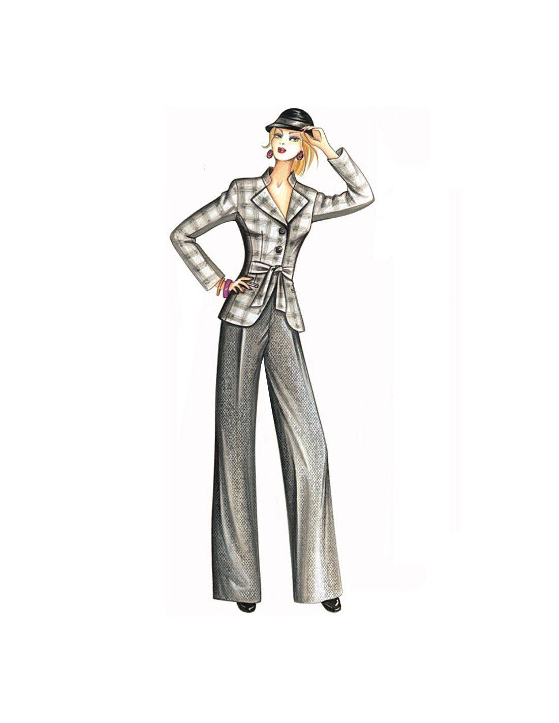 Sewing pattern 8910
